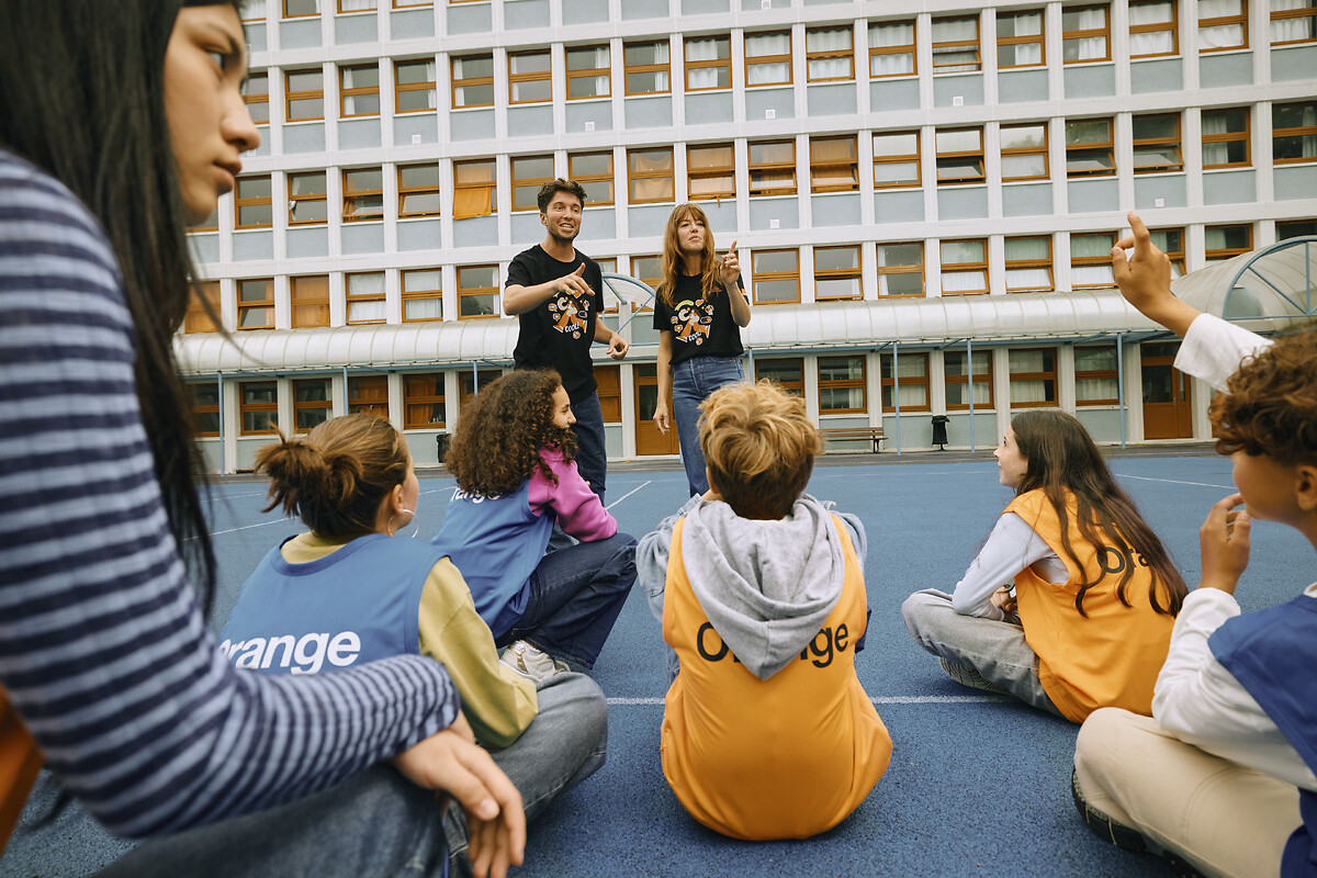Good Connections: united by sport for a safer digital world | Orange